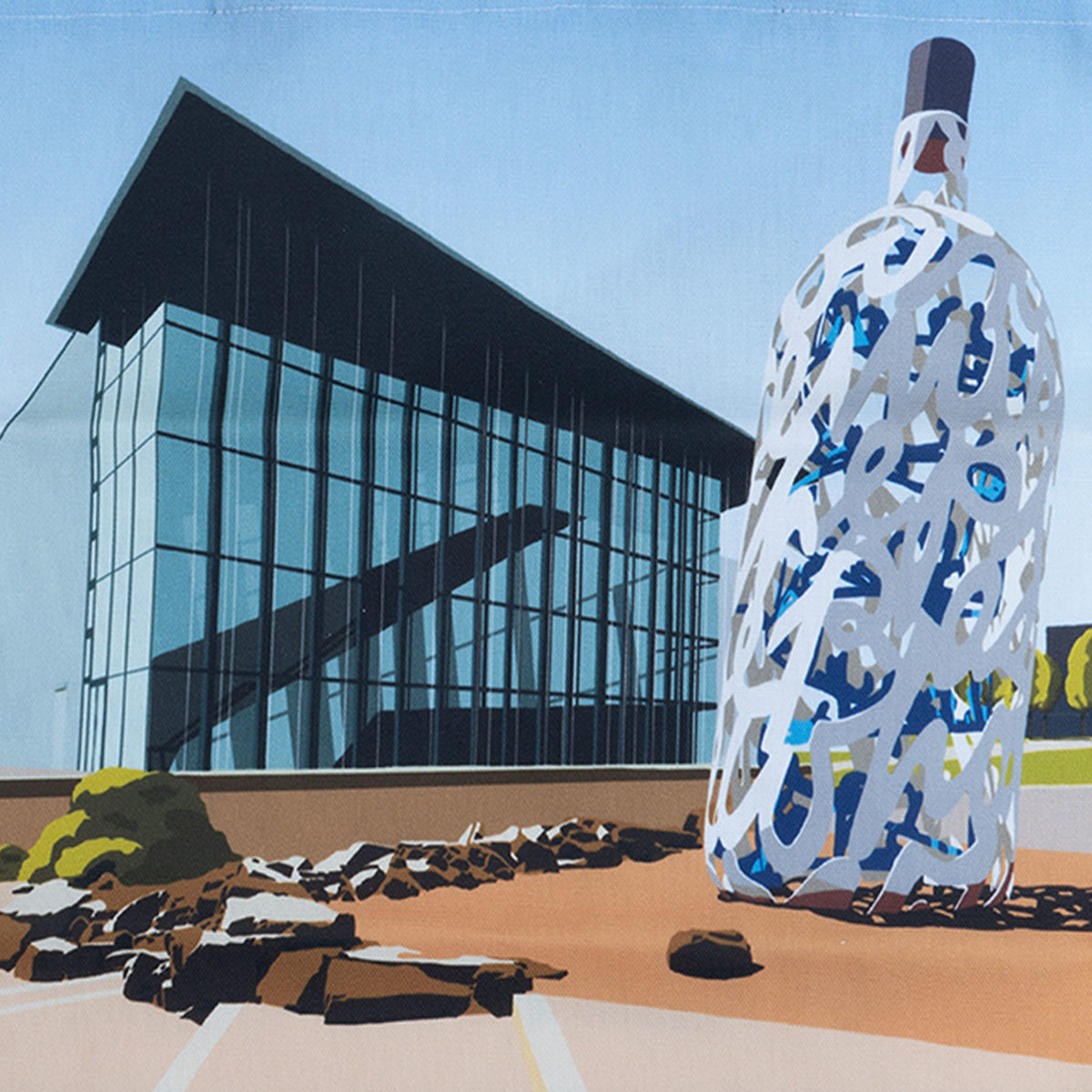 MIMA — MIMA Tea towel